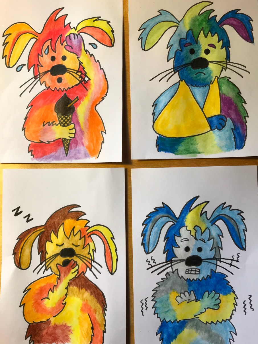 Colouring Pictures – Welcome to the world of the Moffles!