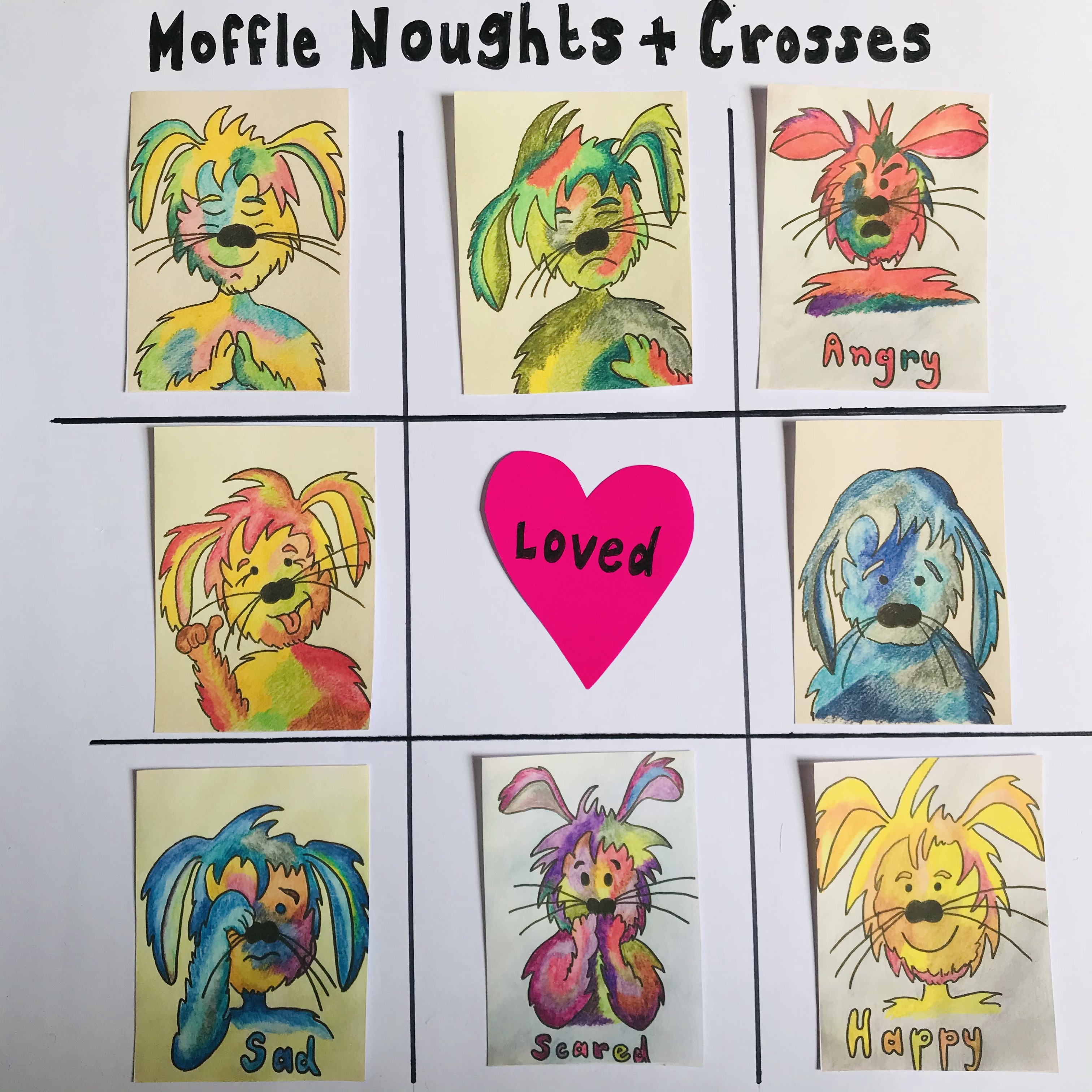 Moffles Noughts and Crosses – Welcome to the world of the Moffles!