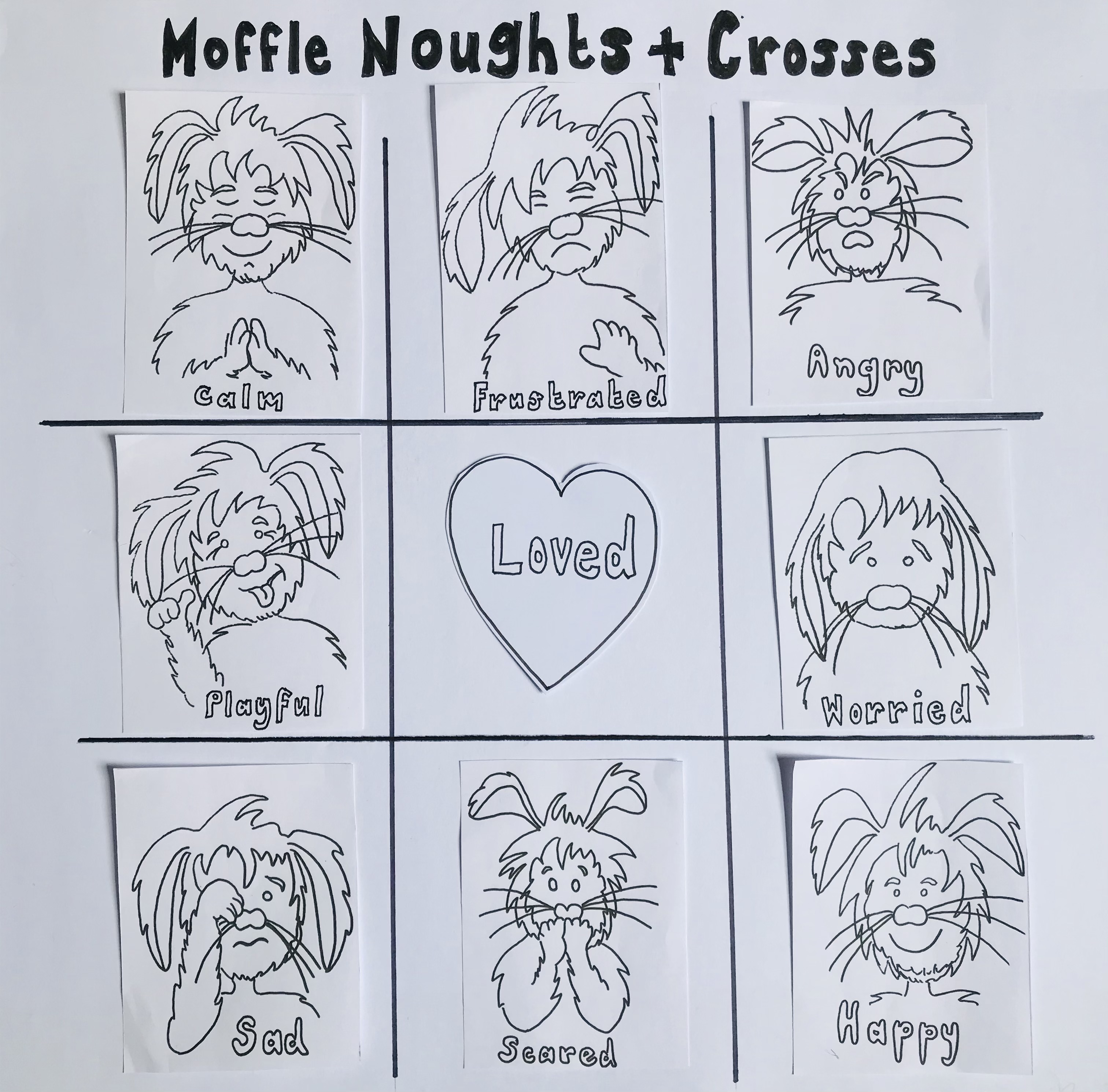 Moffles Noughts and Crosses – Welcome to the world of the Moffles!