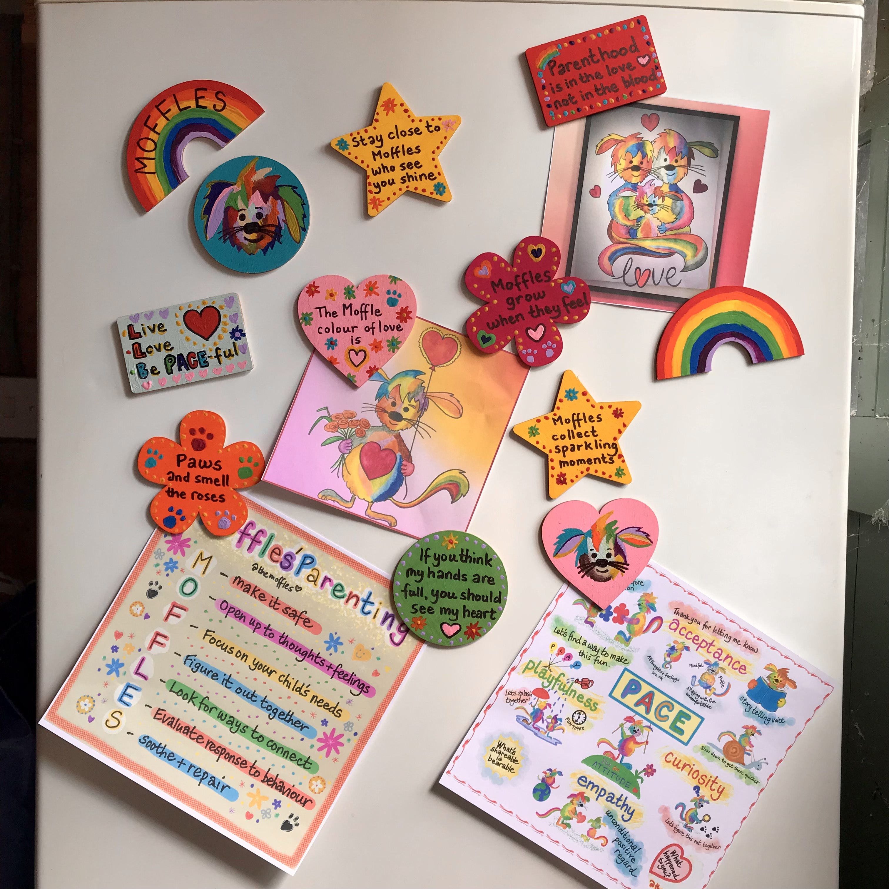 Moffle Fridge Magnets – Welcome to the world of the Moffles!