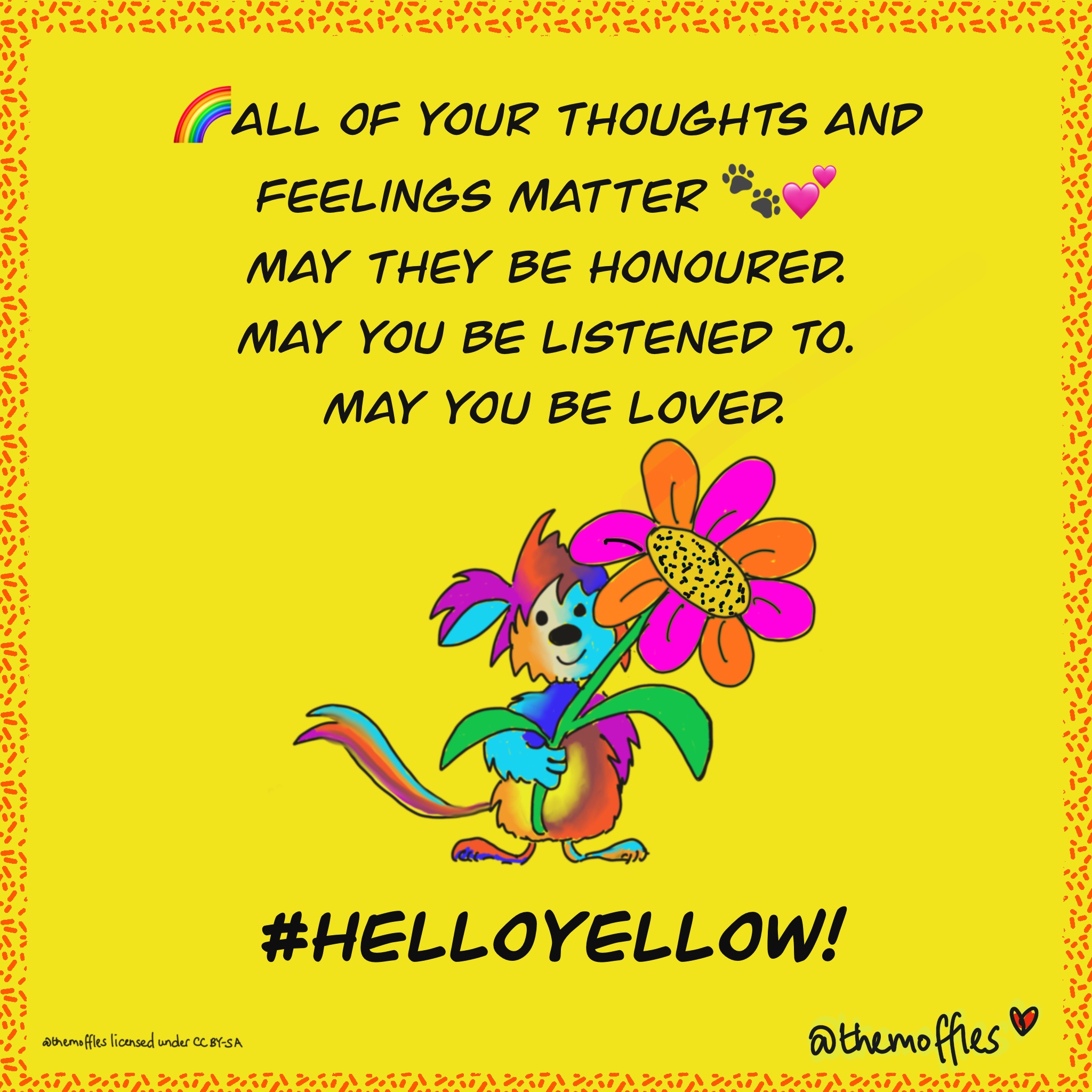 Hello Yellow! – Welcome to the world of the Moffles!